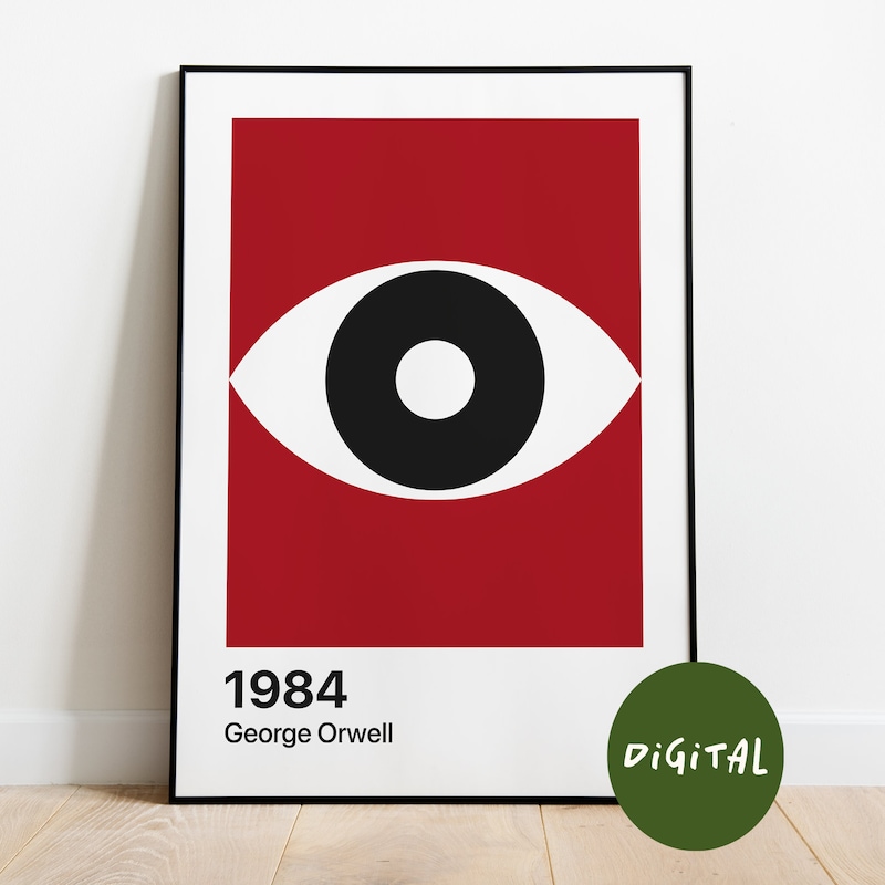 1984 George Orwell Poster - Etsy