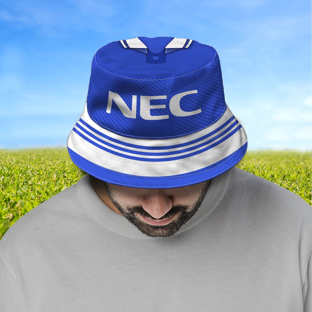 Everton Retro Home 1994 Shirt Bucket Hat Summer Hat Classic Kits Retro ...