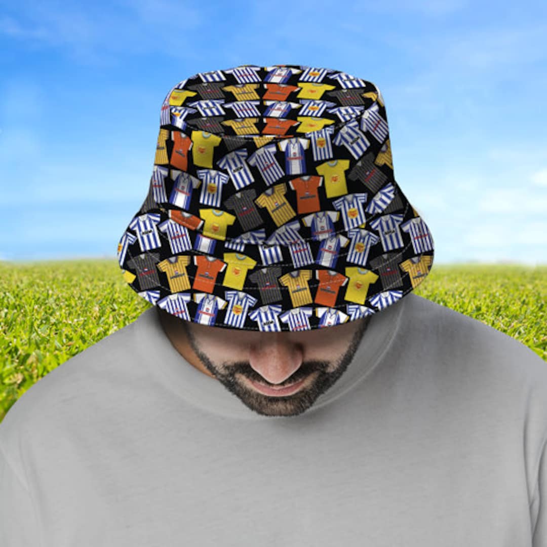 Sheff Wednesday Retro Shirt Bucket Hat Summer Hat Classic Kits ...