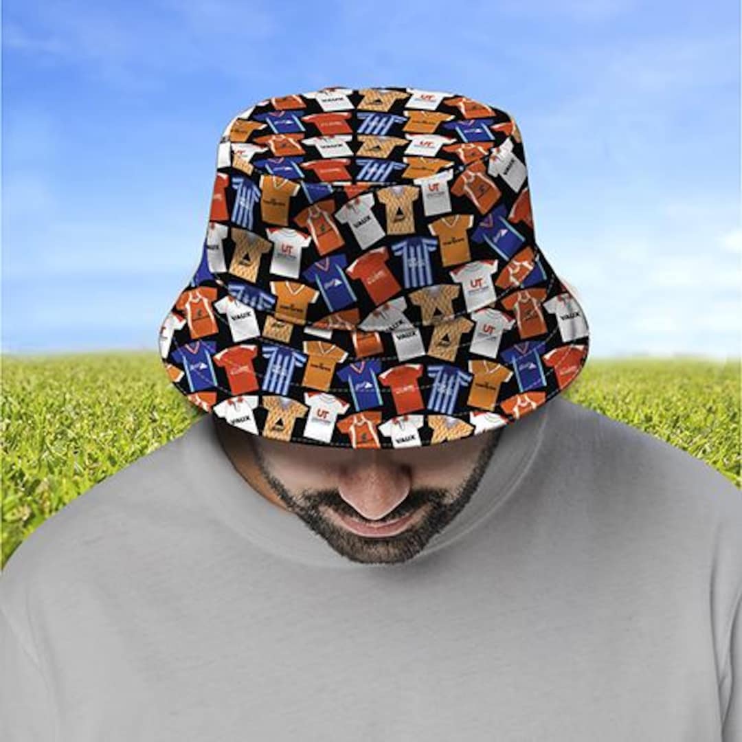 Blackpool Retro Shirt Bucket Hat Summer Hat Classic Kits Retro Shirts ...