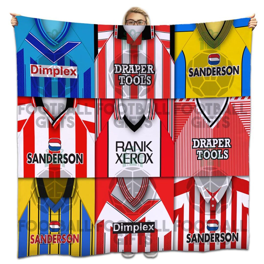Southampton Classic Kits Montage Retro Shirt Fleece Blanket / Throw ...