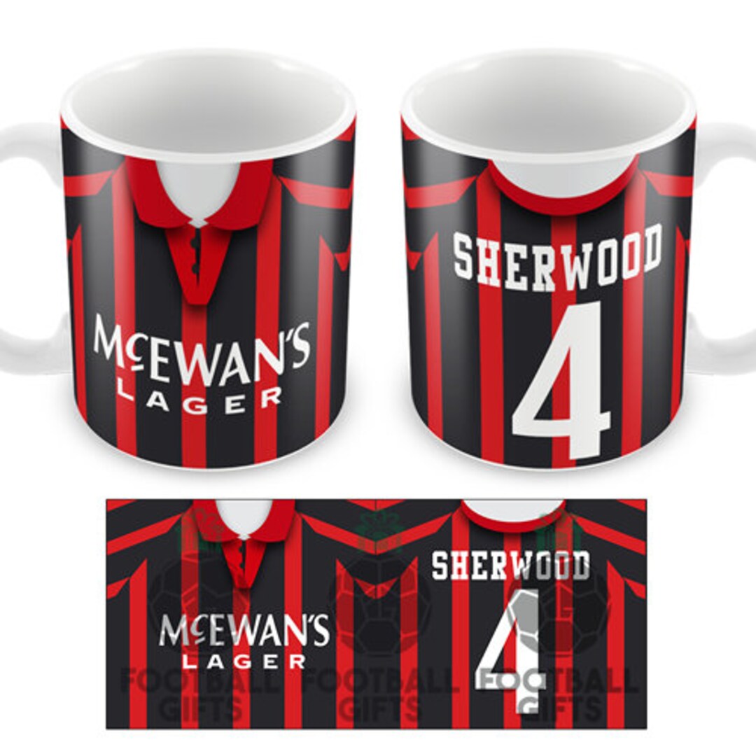 Blackburn Rovers Retro Shirt Classic Kits Mug Cup Choice of Kits Top ...