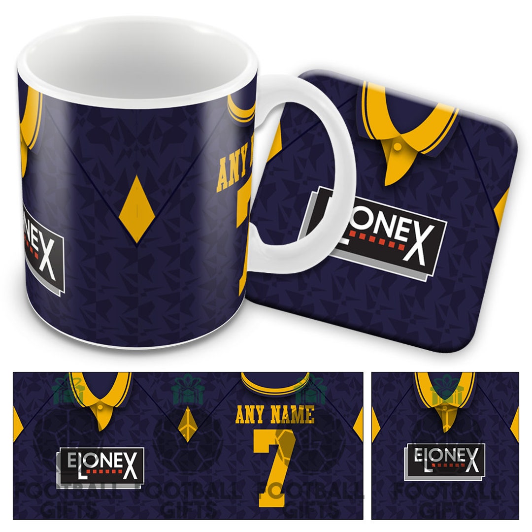 Wimbledon Home 1994 Retro Shirt Kit Personalised Printed Mug Cup and ...