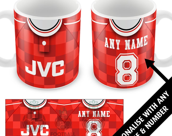 Aberdeen 1987-90 Home Shirt Retro Football Mug - Etsy