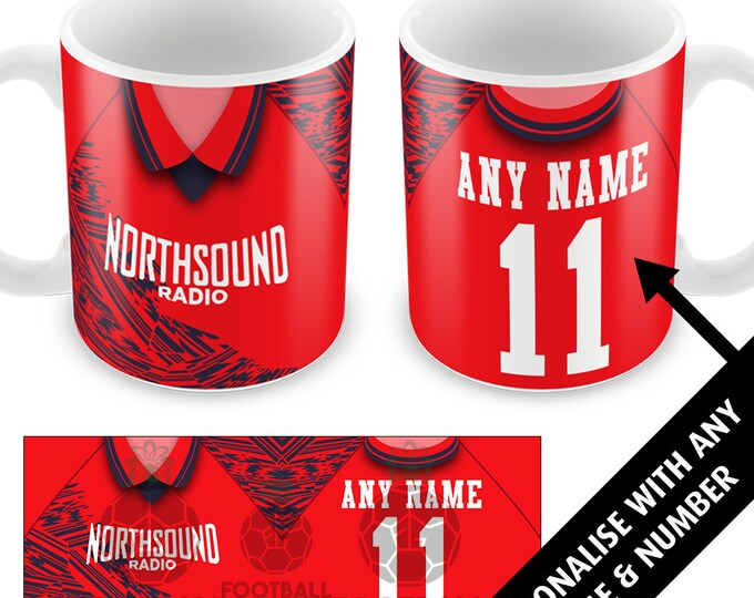 Aberdeen 1987-90 Home Shirt Retro Football Mug - Etsy