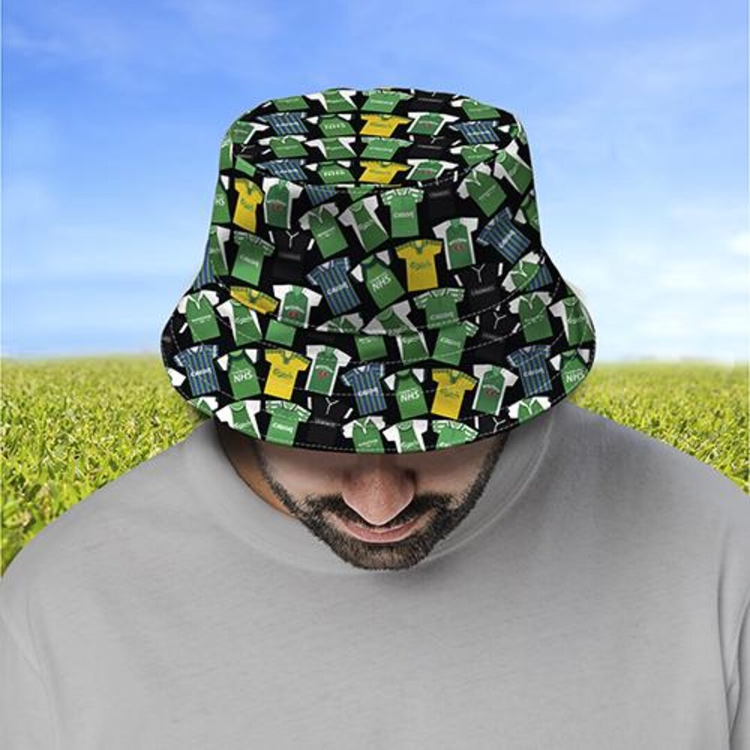 Hibs Retro Shirt Bucket Hat Summer Hat Classic Kits Retro Shirts Great ...