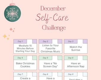 Self Care Challenge - Etsy