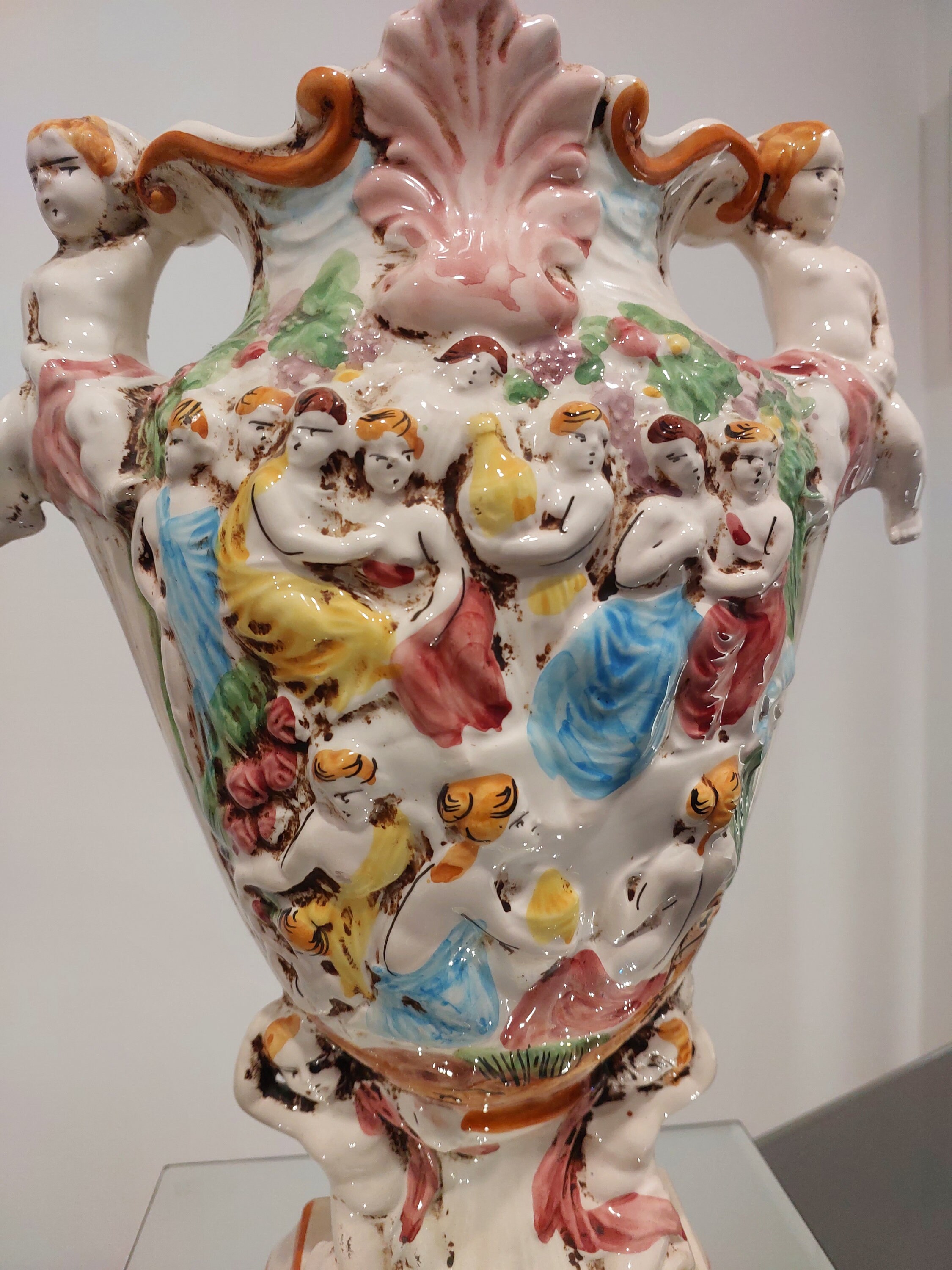 1950s Set of 3 Italian Capodimonte Cherubs Porcelain 1 Serving Tureen ...