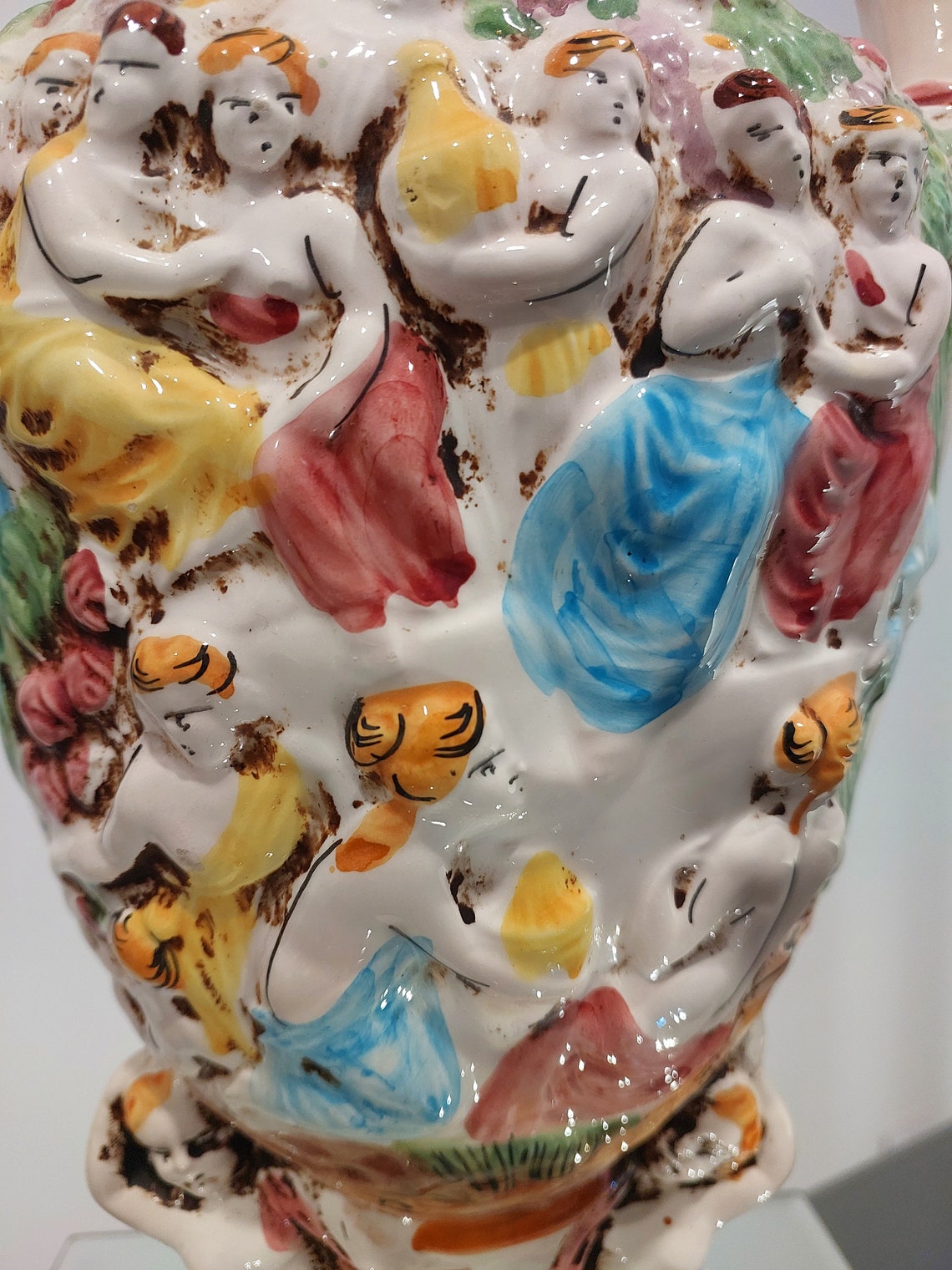 1950s Set of 3 Italian Capodimonte Cherubs Porcelain 1 Serving Tureen ...