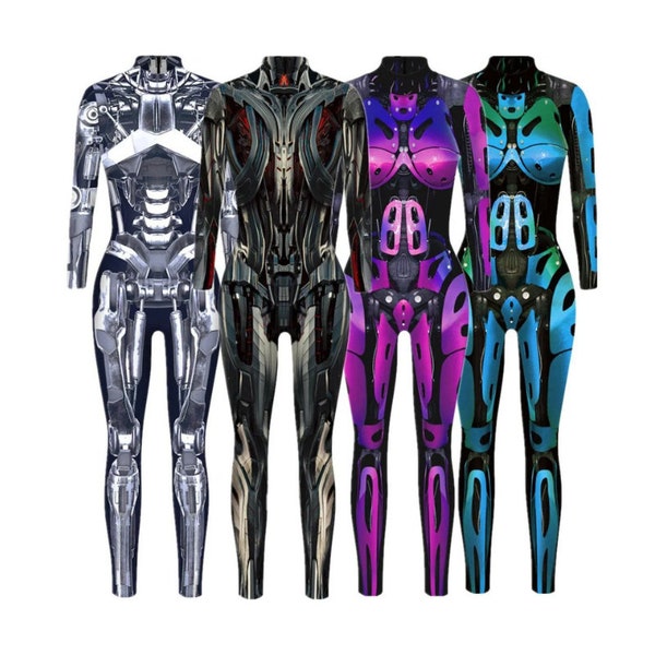 Cyber Robot Costume - Etsy
