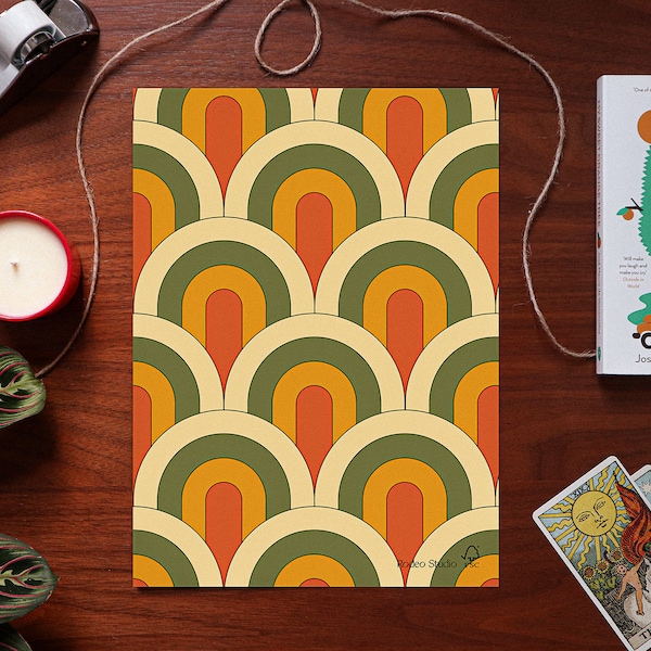 Retro Wrapping Paper - Etsy