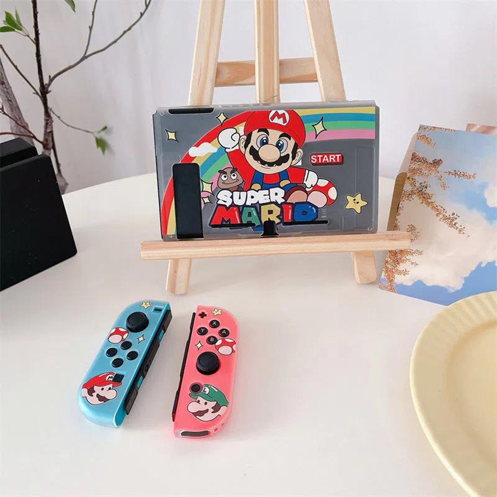 Nintendo Switch Rainbow Mario Covernintendo Switch Case for - Etsy