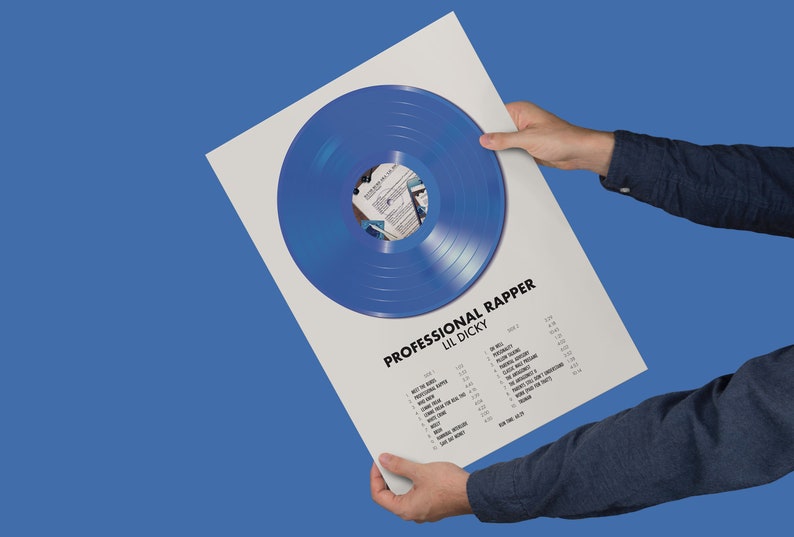 Professional Rapper Album Instant Download / Album / Music Poster / Lil ...
