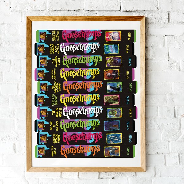 Goosebumps Movie Poster - Etsy