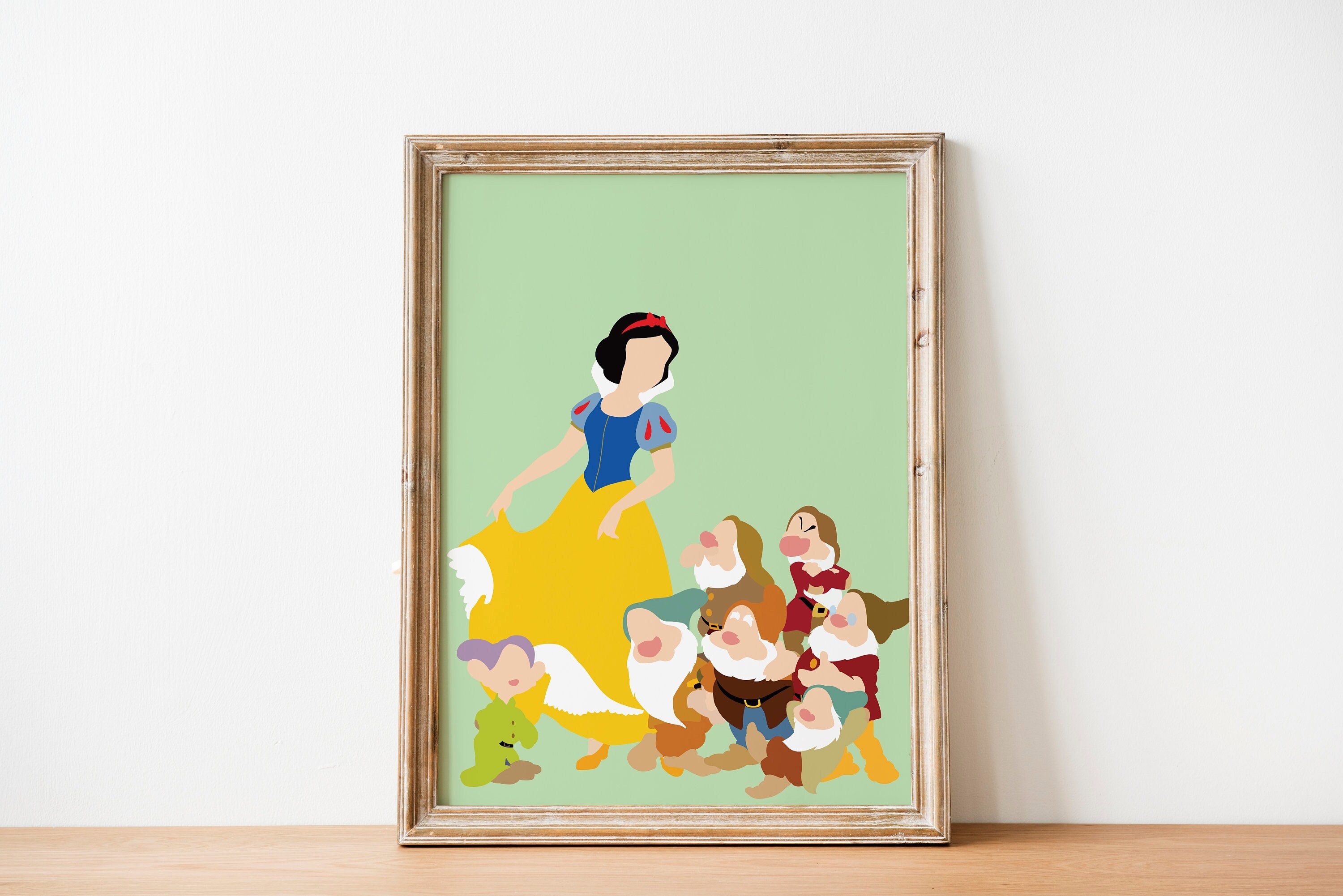 Seven Dwarfs Instant Download / Snow White / Princess / Digital ...