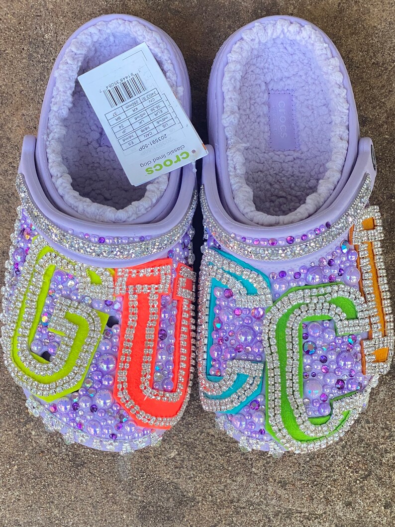 Brand New Custom Crocs / Women Size 8 Only - Etsy