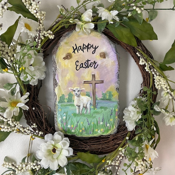 Painted Slate Sign - Etsy