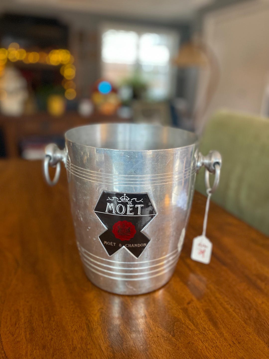 Vintage Moët Champagne Ice Bucket - Etsy