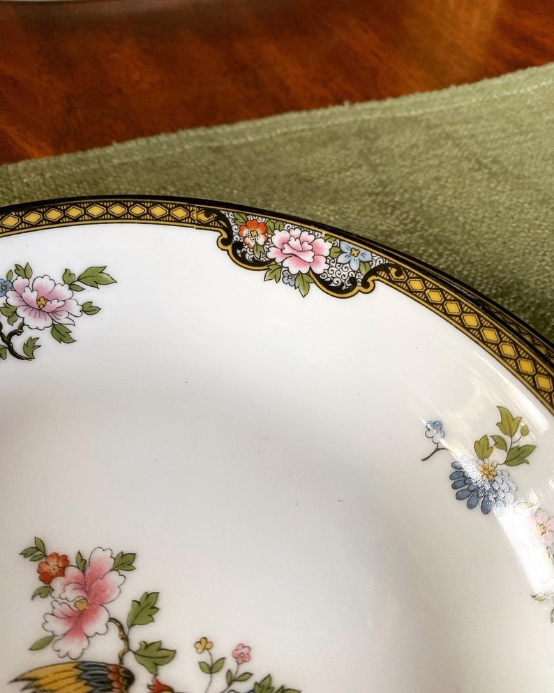 Vintage Noritake Pheasant China Set - Etsy