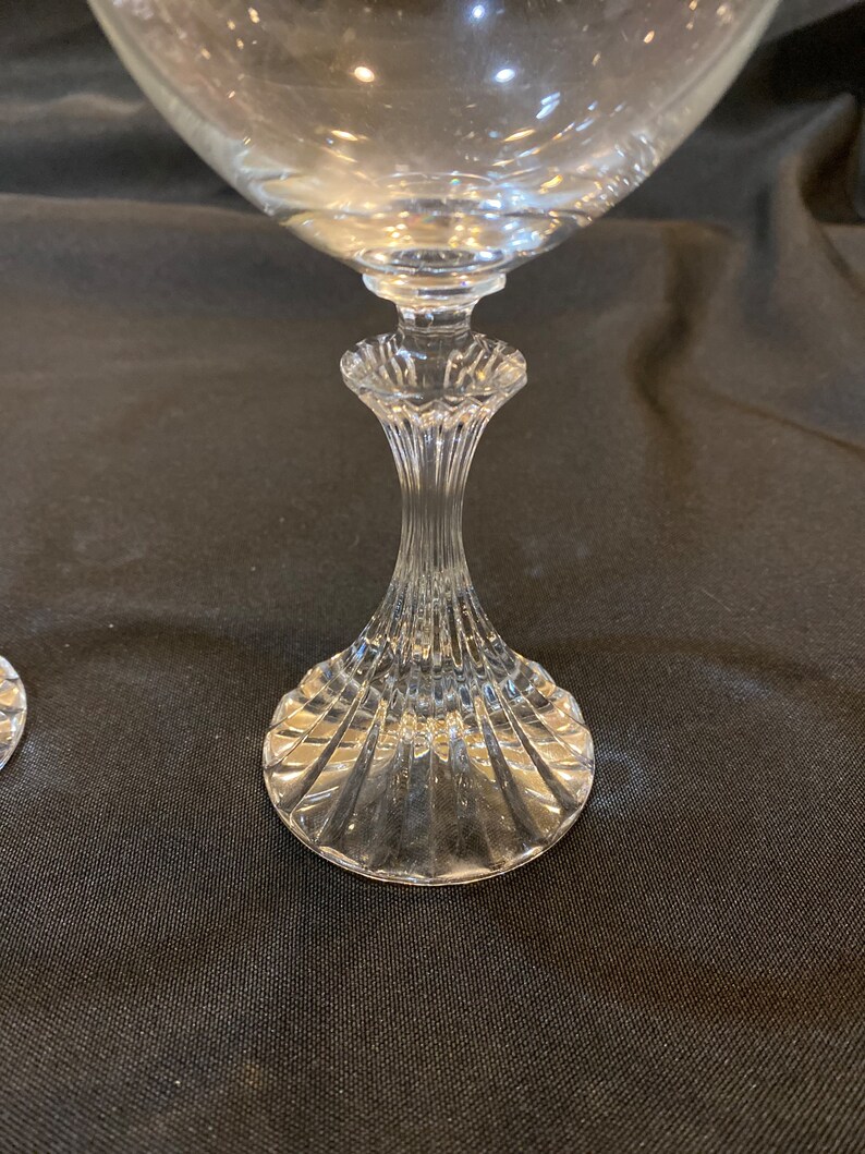 Three Mikasa “the Ritz” Wine Glasses - Etsy