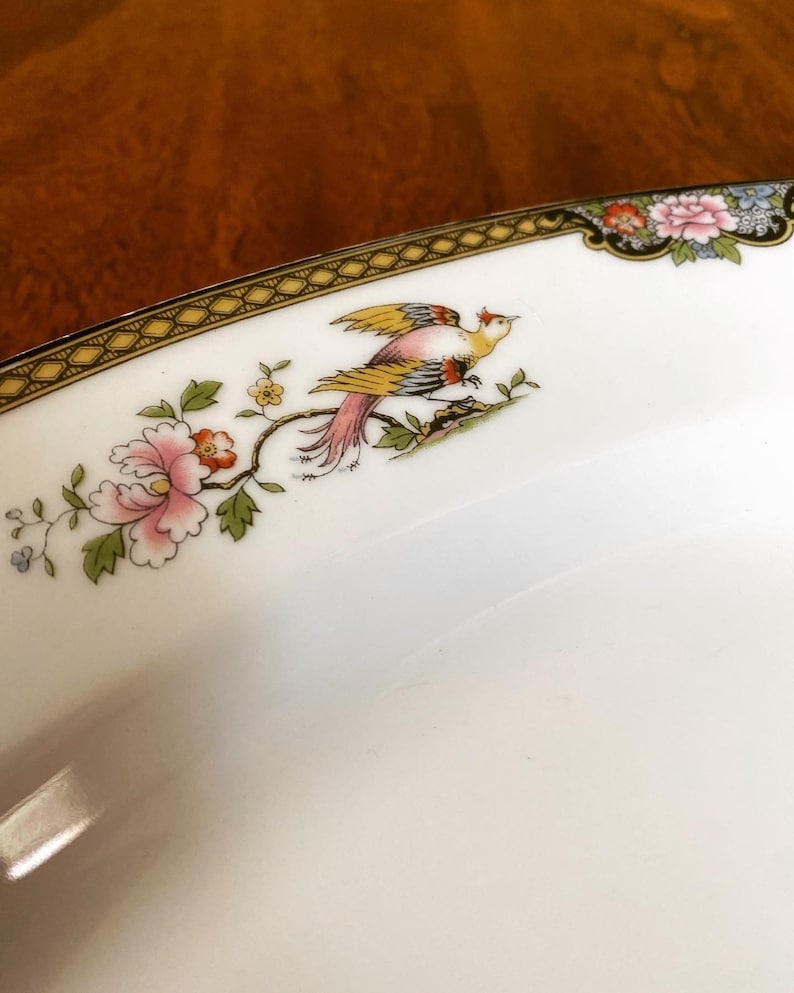 Vintage Noritake Pheasant China Set - Etsy