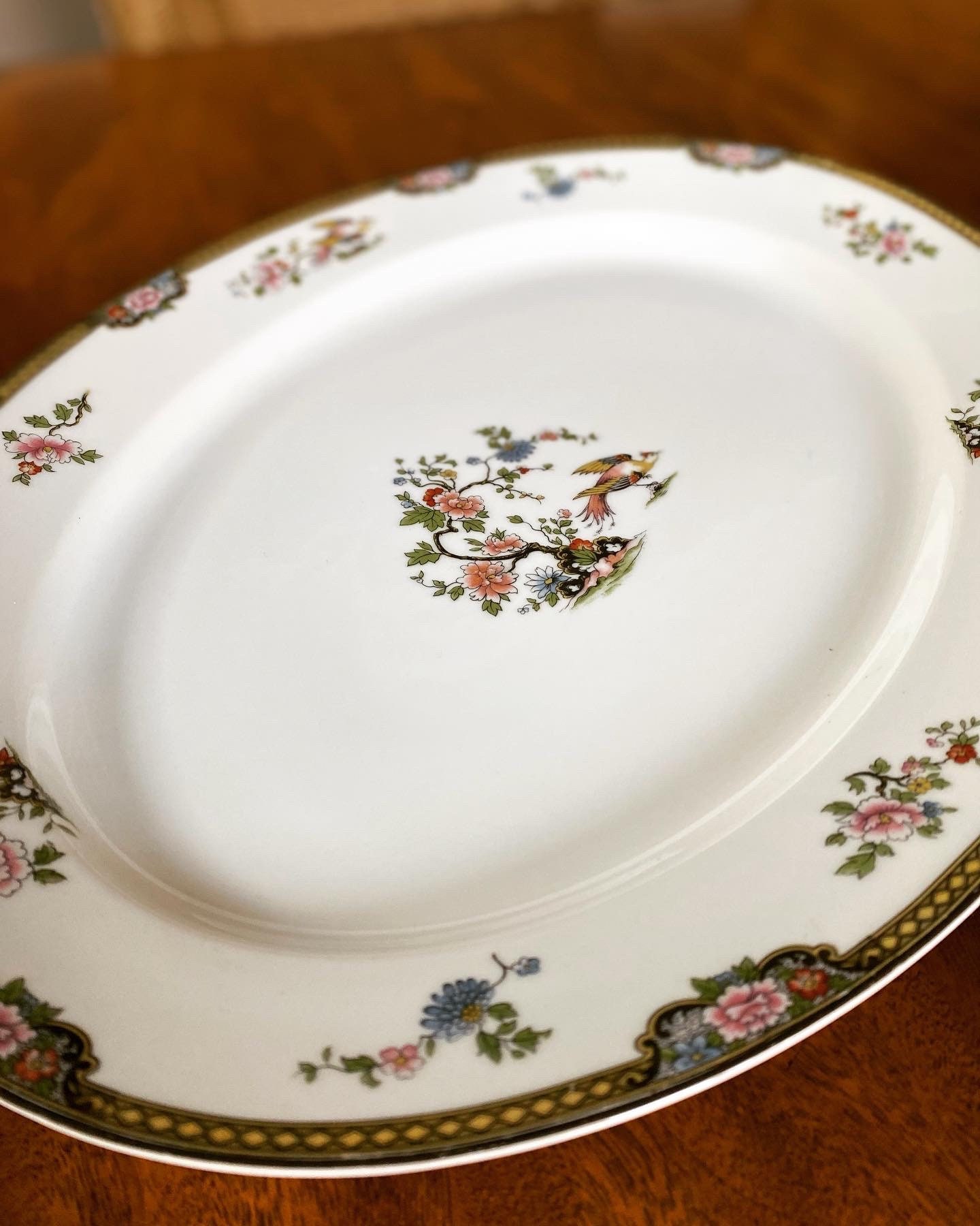 Vintage Noritake Pheasant China Set - Etsy