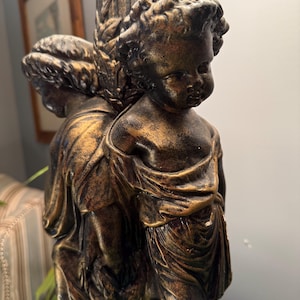 Vintage Art Nouveau Three Graces Lamp - Etsy