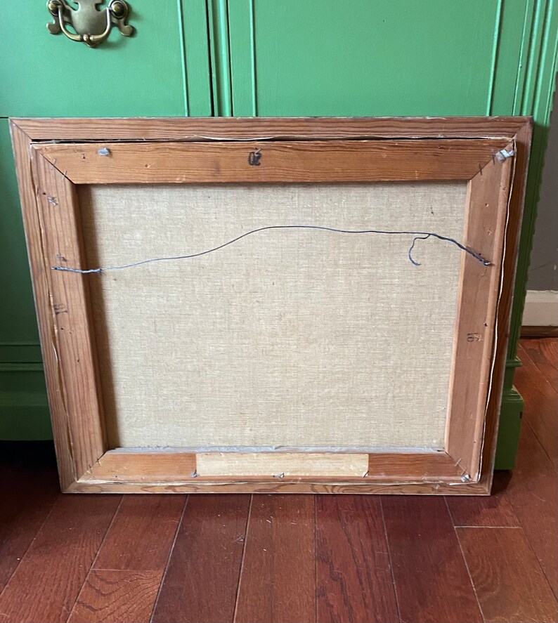 Vintage Landscape Painting by Wilhelm Eder - Etsy