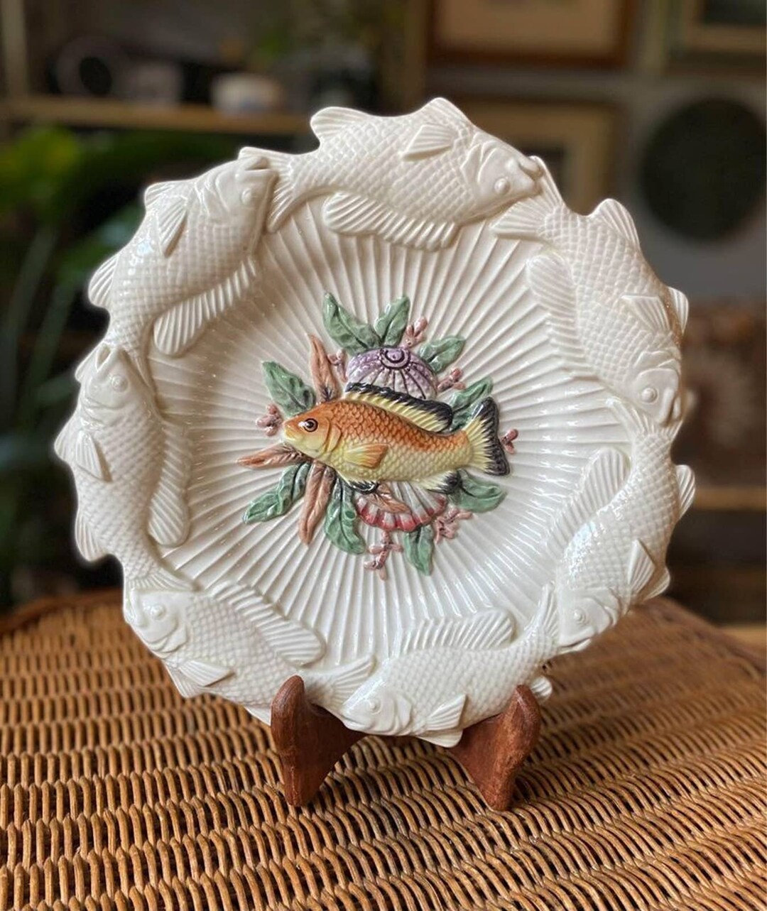 Fitz and Floyd Fish Serving Plate - Etsy