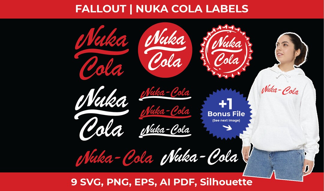 Fallout Nuka Cola Label SVG Bundle, Instant Download, Svg Png Eps Files ...