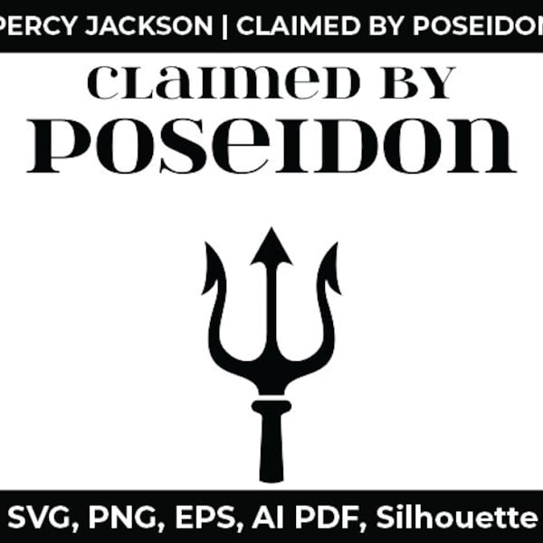 Percy Jackson Poseidon Svg - Etsy