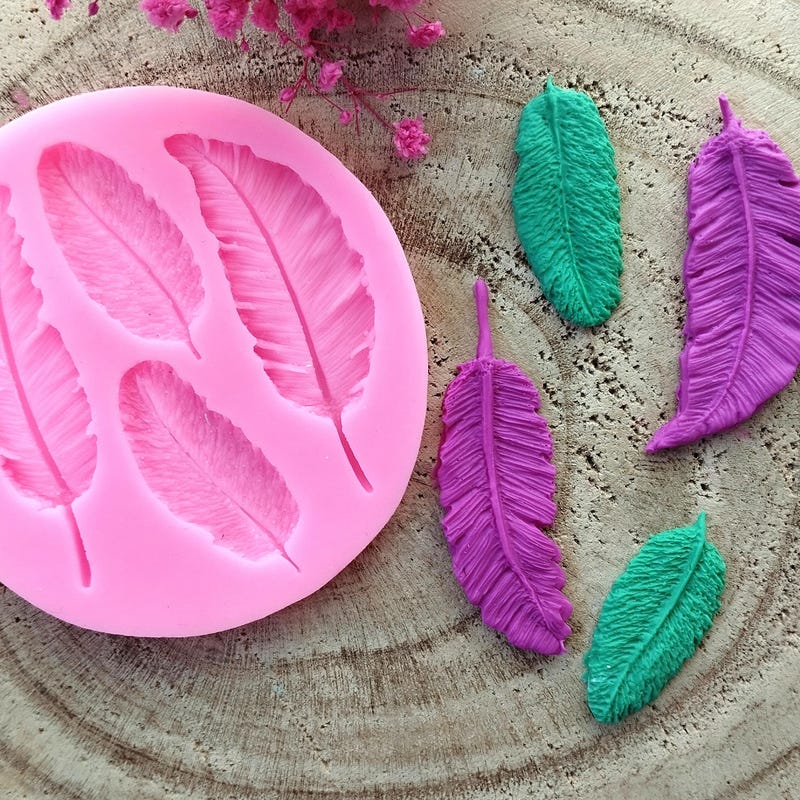 Feather Silicone Mold - Etsy