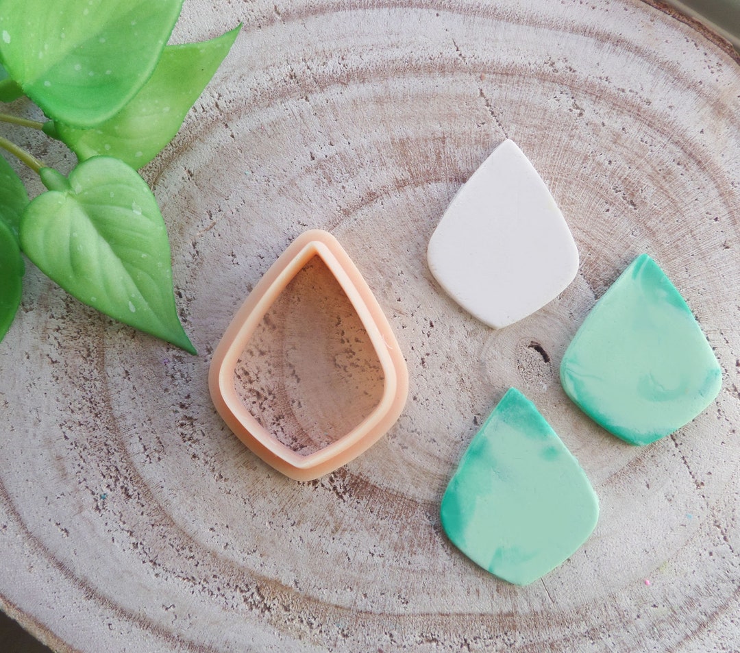 Drop Cutter for Polymer Clay, Diy Earrings, Clay Tools - Etsy