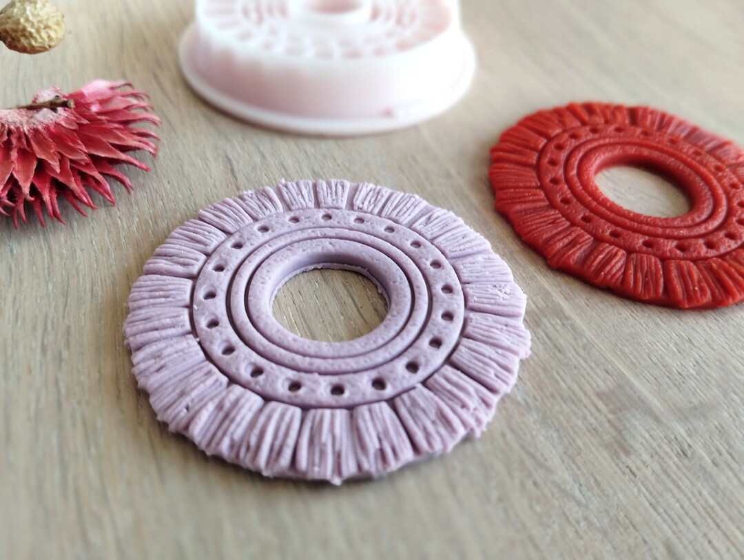 Macrame Circle Donut Cutter for Polymer Clay, Diy Earrings, Clay Tools ...