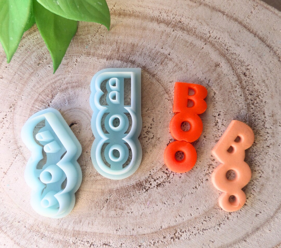 Halloween Boo Cutter for Polymer Clay, Diy Earrings, Clay Tools - Etsy
