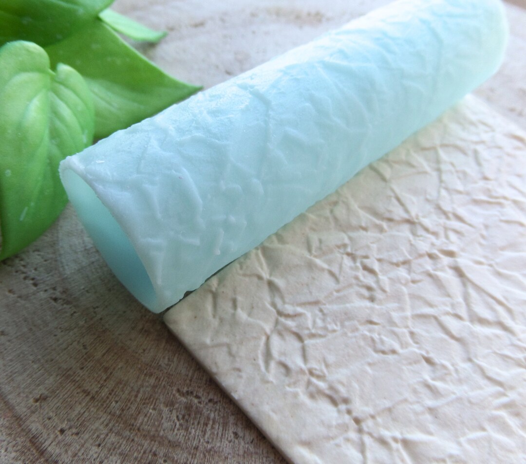 Paper Crumpled Texture Roller for Polymer Clay, Clay Tools, Diy ...