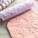 Sunflower Flower Texture Roller for Polymer Clay, Clay Tools , Diy ...