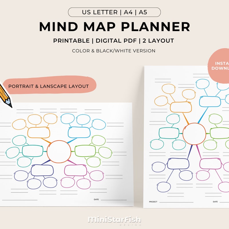 Printable Usa Map A5 - Etsy
