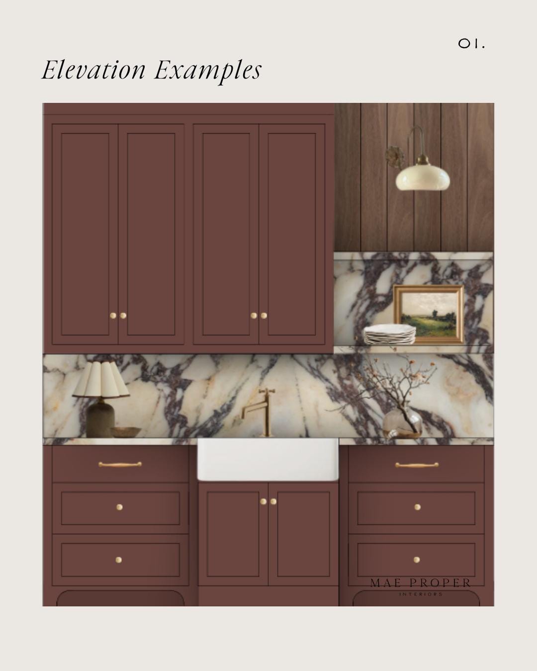 Design Elevation Tutorial | Interior Design | Elevation Vs. Renderings ...