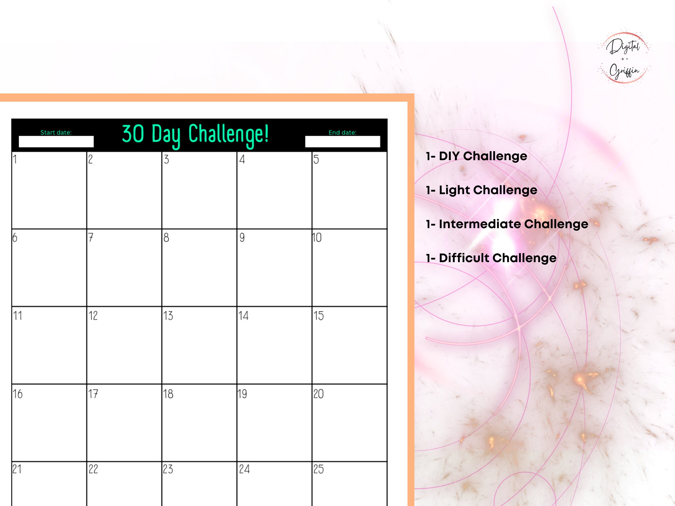 30 Day 3 LEVELS Challenge, Custom Challenge, Workout 30 Day Challenge ...