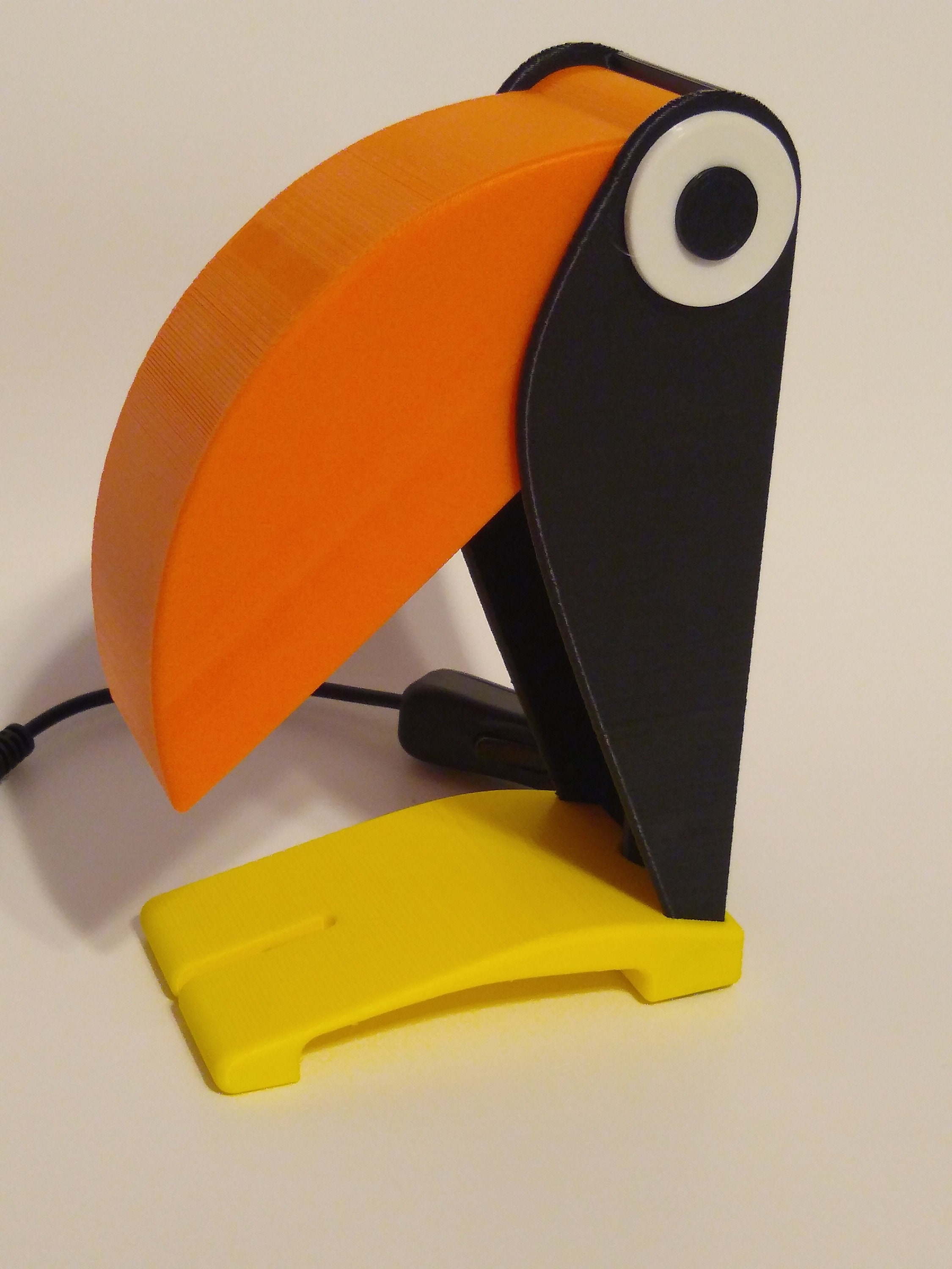3D Printed Toucan Lamp - Etsy