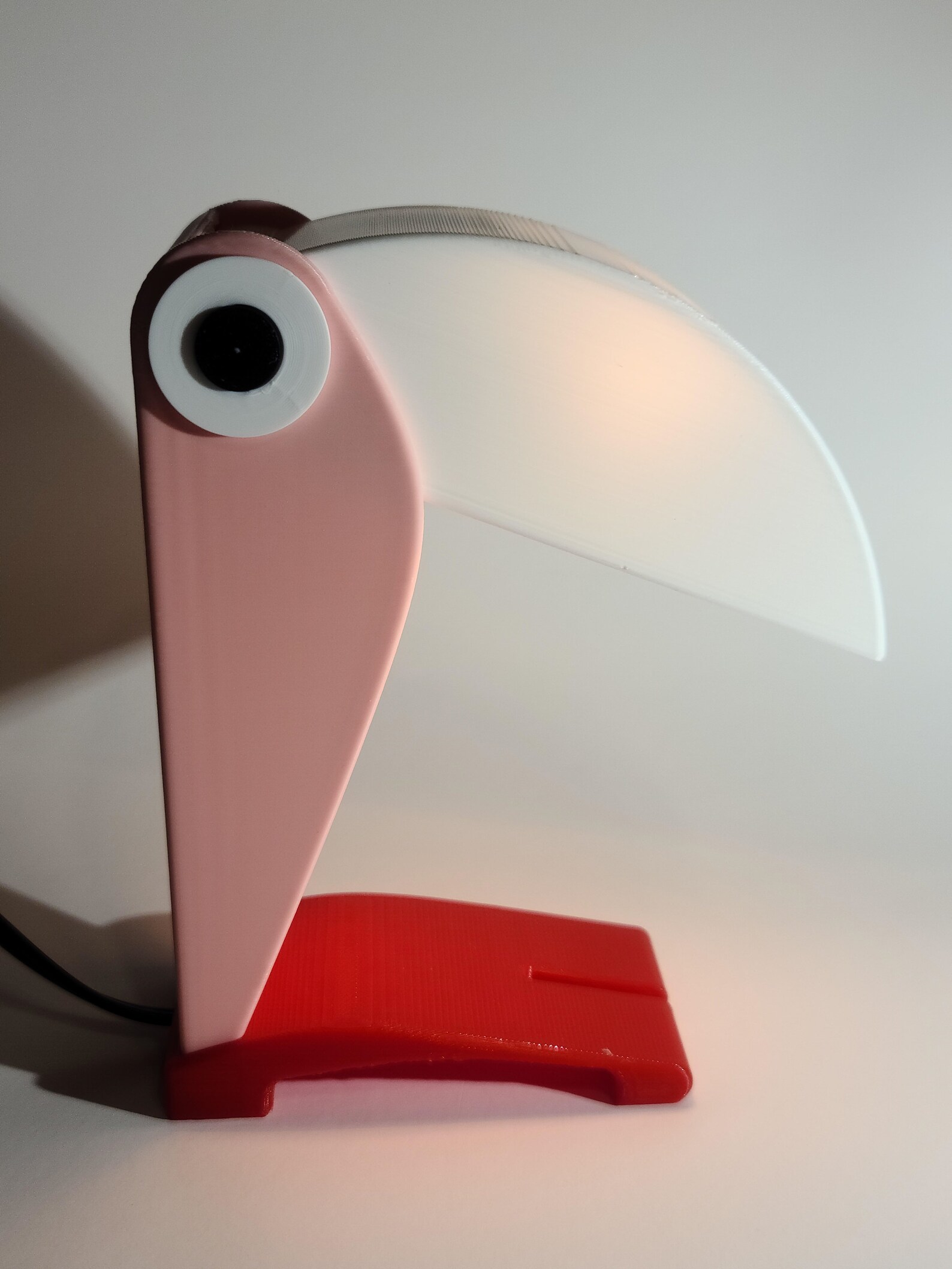 3D Printed Toucan Lamp - Etsy