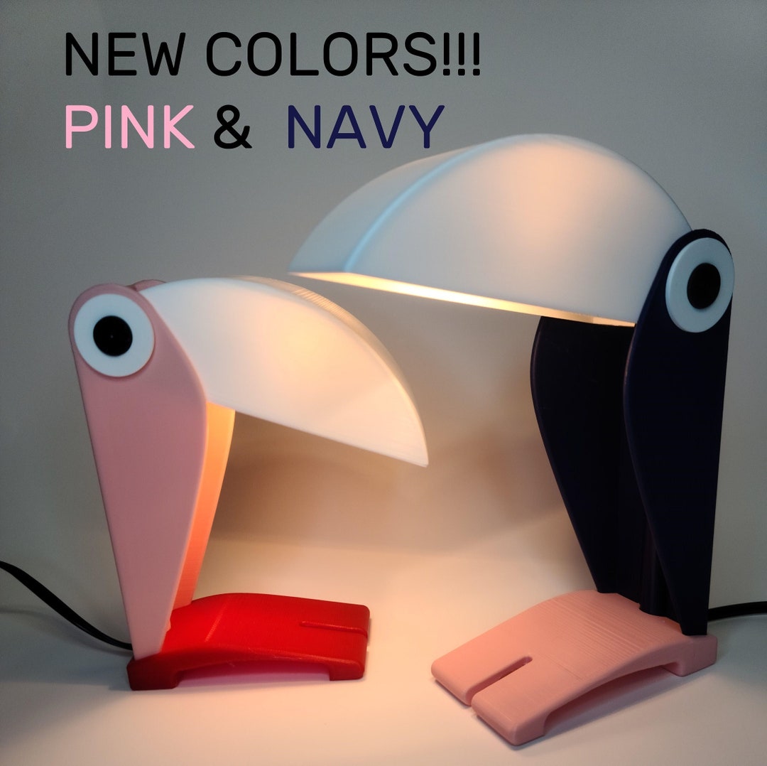 3D Printed Toucan Lamp - Etsy