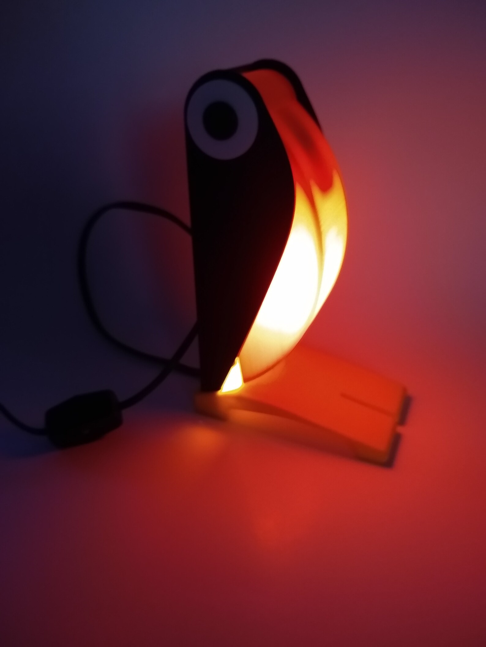 3D Printed Toucan Lamp - Etsy