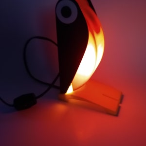 3D Printed Toucan Lamp - Etsy