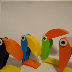 3D Printed Toucan Lamp - Etsy