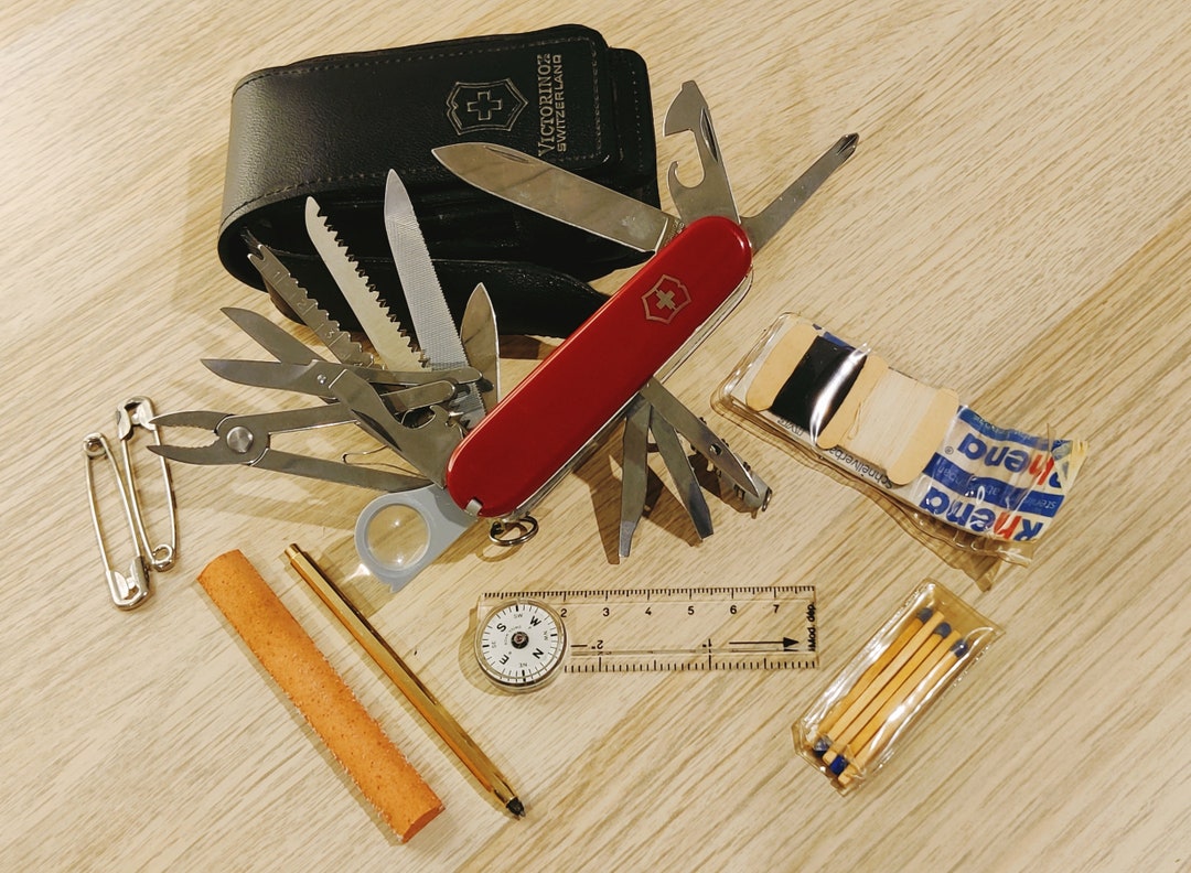 Victorinox Swiss Army Knife Swisschamp SAK Survival Kit 1.8810 - Etsy