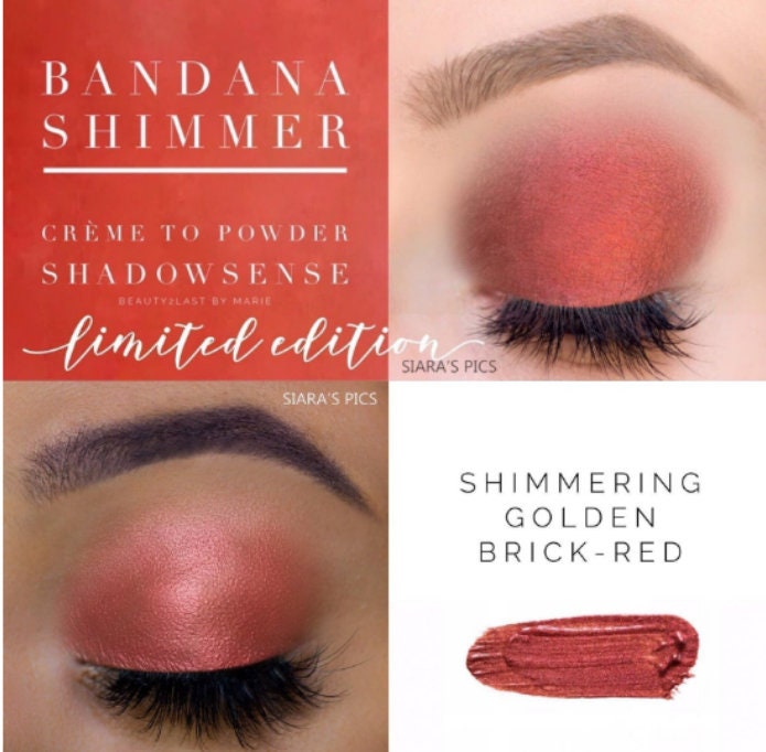 Bandana Shimmer Shadowsense Cream to Powder Eye Shadow Senegence - Etsy