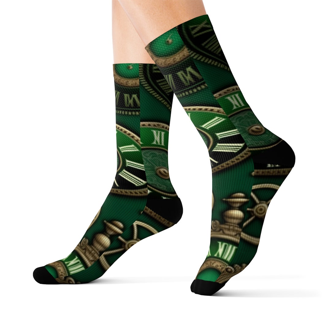 Irish Steampunk Socks - Etsy