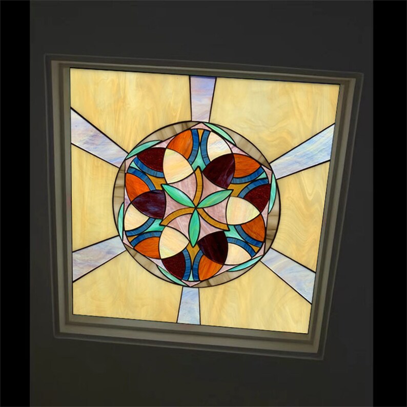 Window Film Customize Vivid Church Style Stained Glass Window&door ...